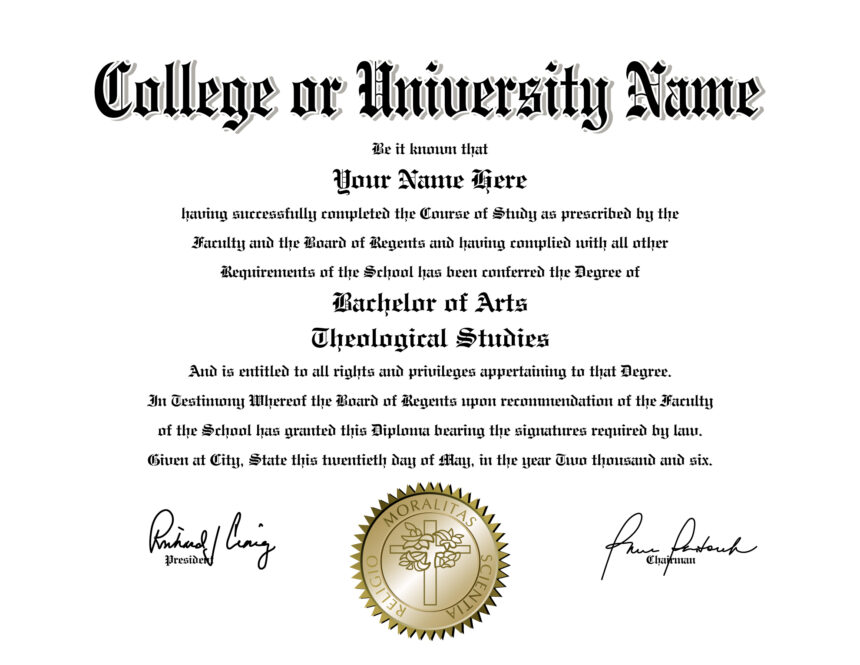 College Diploma 2 – Templates.HeyCongrats.com